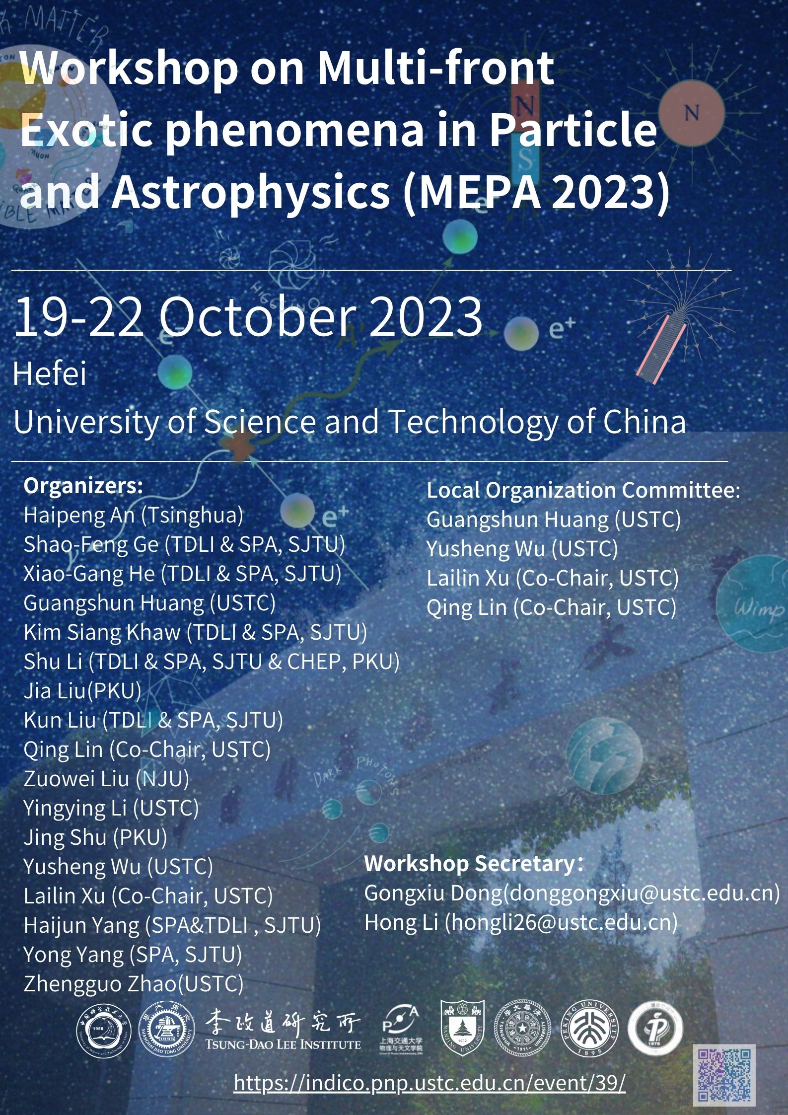 Workshop on Multi-front Exotic phenomena in Particle and Astrophysics (MEPA 2023) (19-22 October ...